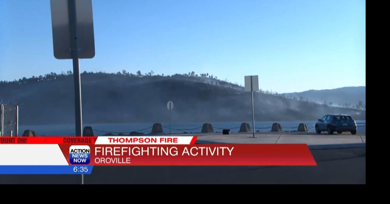 Fire activity diminishing on Thompson Fire | Video | actionnewsnow.com