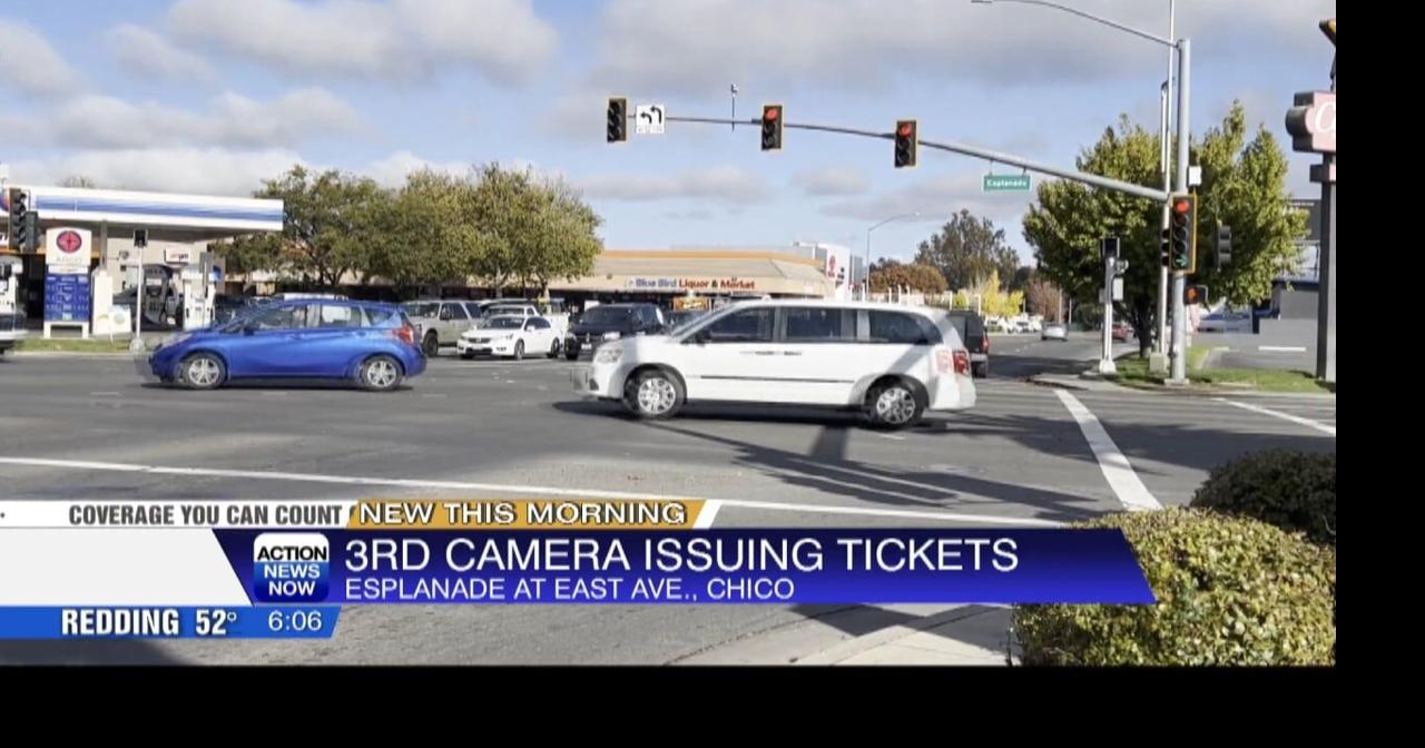 Chico's 3rd red light camera now issuing $465 tickets | News ...