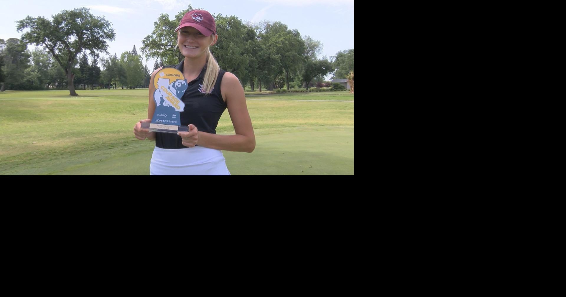Chico State Golfer Kelsey Blaylock honored with Cal Hope Courage Award ...