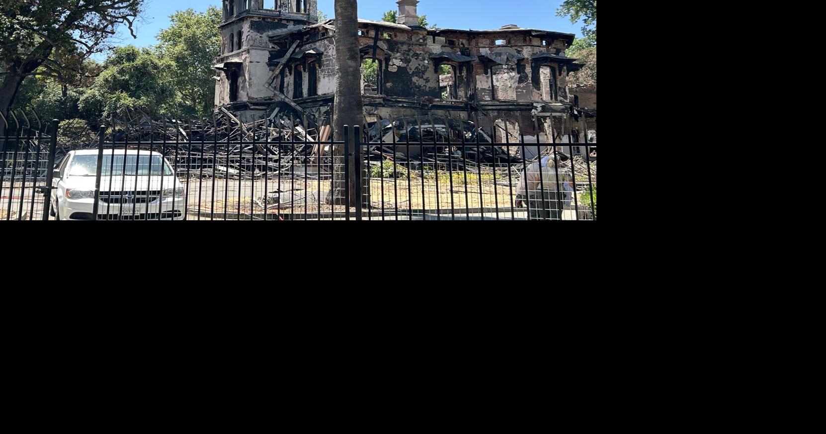 Chico's Bidwell Mansion debris removal underway | News | actionnewsnow.com