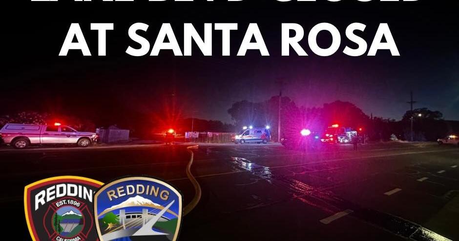 Road closure in Redding due to an active fire | News | actionnewsnow.com