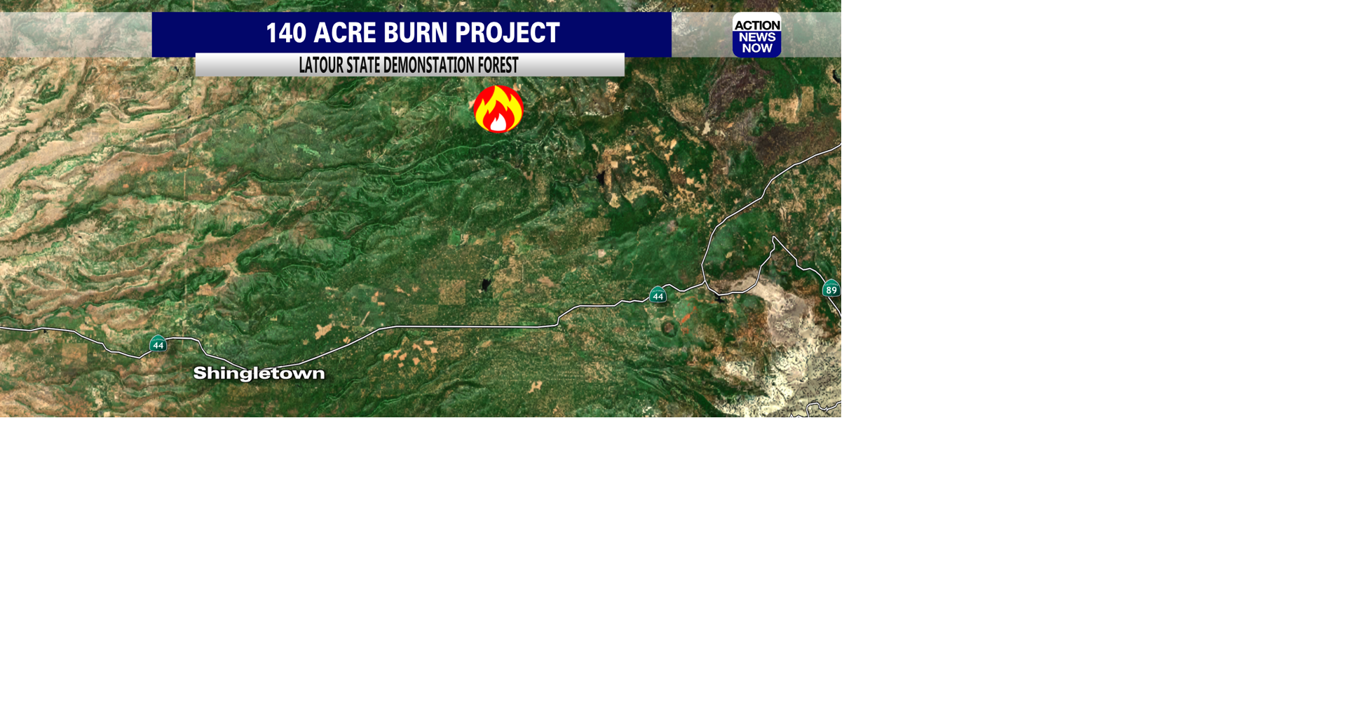 Firefighters to burn 140 acres in LaTour State Demonstration Forest ...