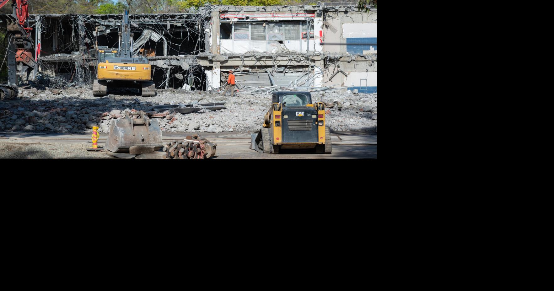 Crews begin demolition of Chico State’s old Physical Science building ...