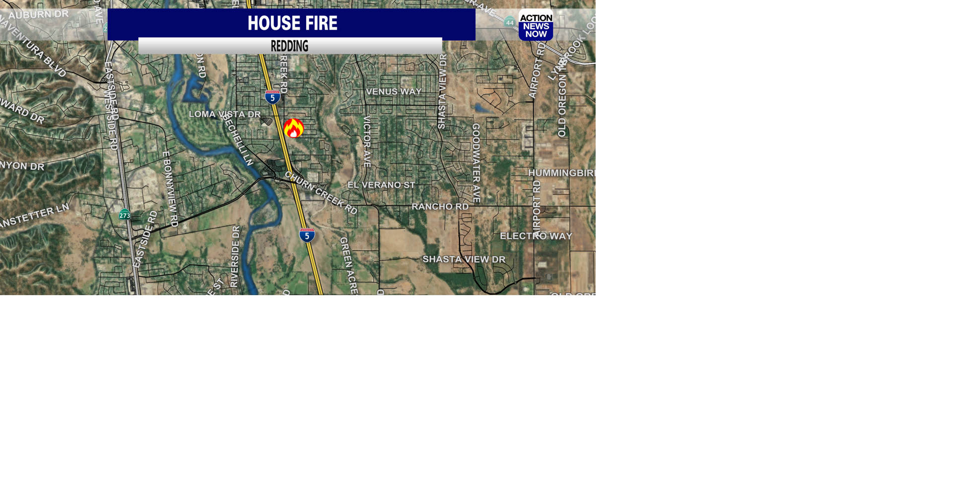 3 people, 1 dog 'narrowly escaped' house fire in Redding | News ...