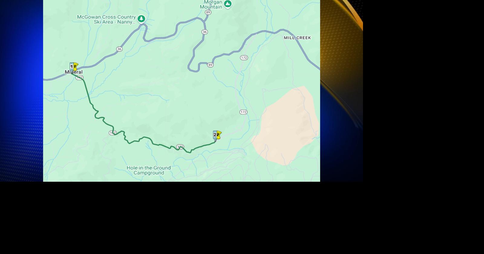 Highway 172 to undergo full closure starting June 9 for emergency fire ...