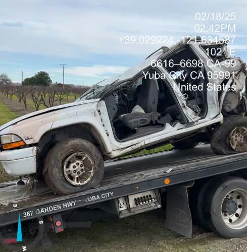 Highway 99 reopens to traffic south of Yuba City after semi vs SUV ...