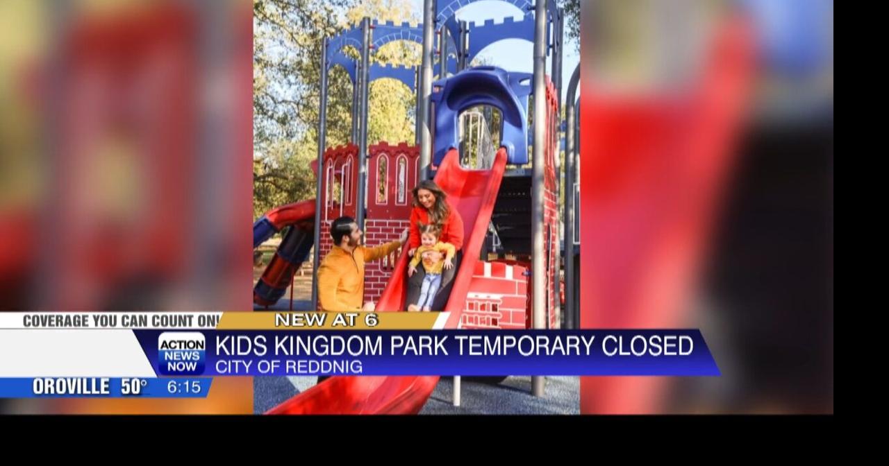 Temporary closure of Kids Kingdom Park in Redding for repairs | Video ...