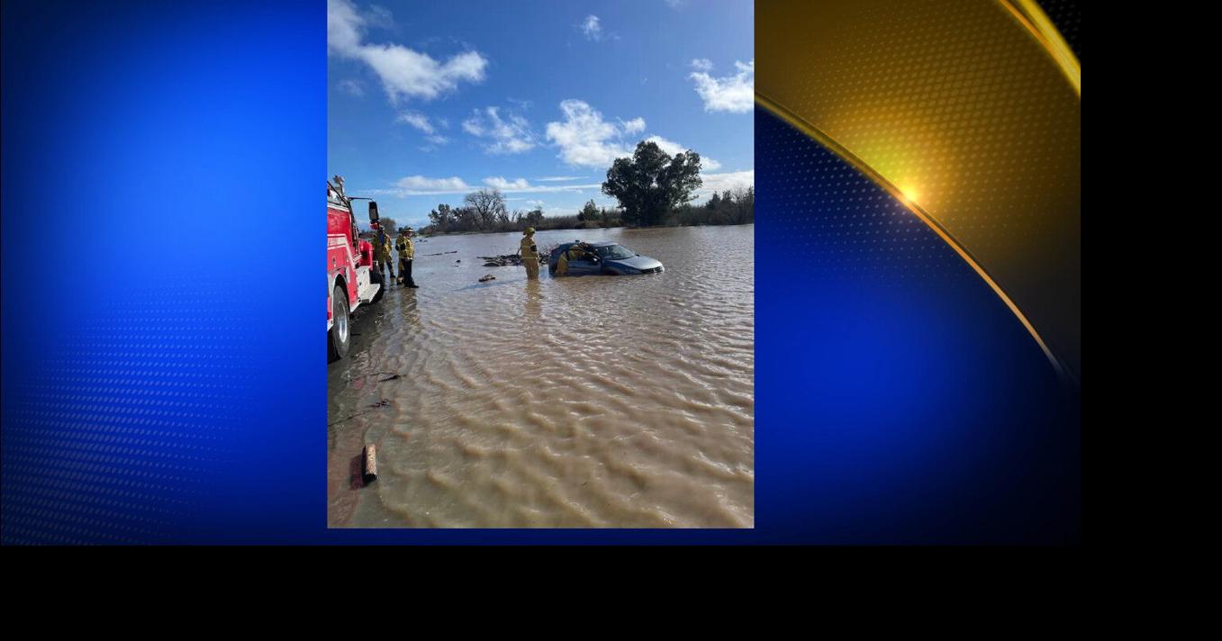 Water Rescue Performed In Glenn County After A Man Drove His Vehicle On