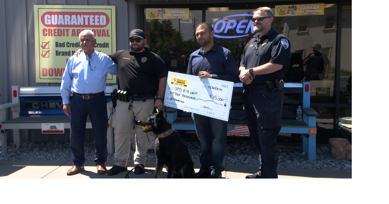 Welcome K-9 Remi to the Orland Police Department | News | actionnewsnow.com