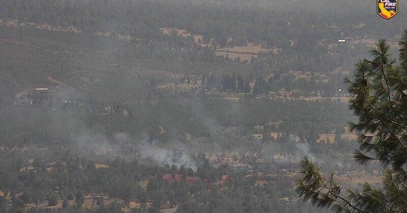 Forward progress of the Rock Fire near Shingletown has been stopped ...