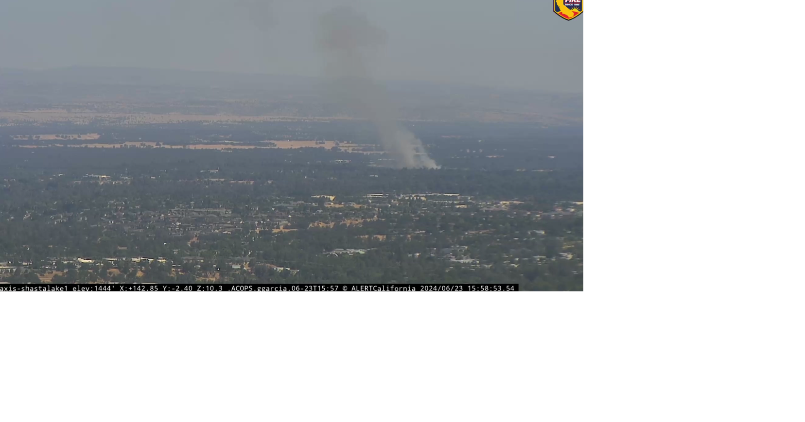 Vegetation fire is burning in Redding Sunday | News | actionnewsnow.com