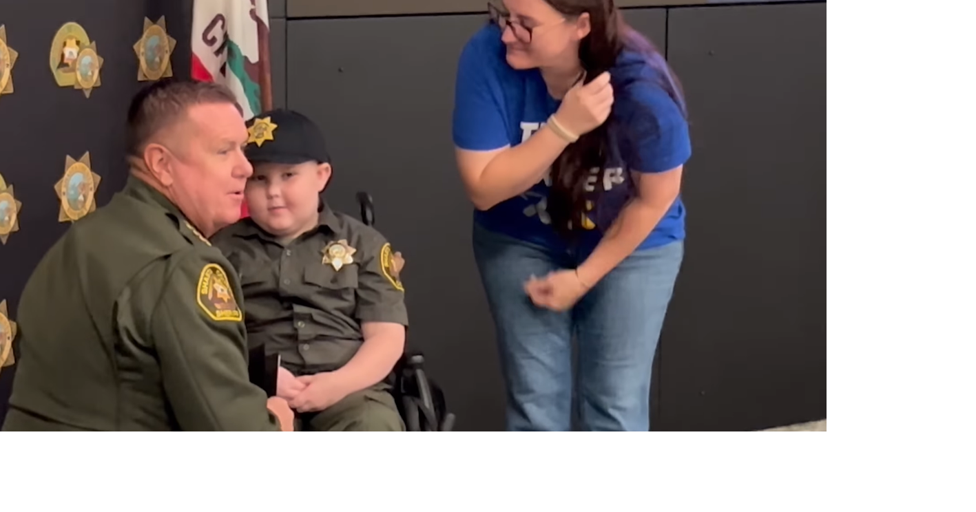 Friday the 13th was a lucky day for Shasta County's newest deputy ...