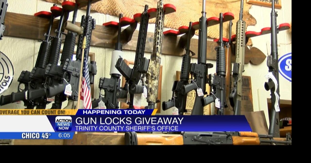 Trinity County Sheriff's Office giving away gun locks for free | Video ...