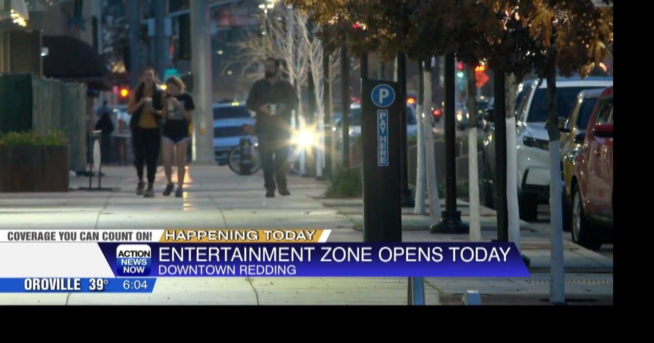 New entertainment zone in downtown Redding opens Friday | Video ...