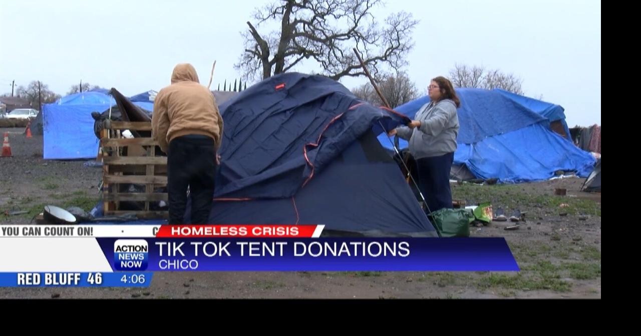 Homeless woman receives donation through Tik Tok | Local ...