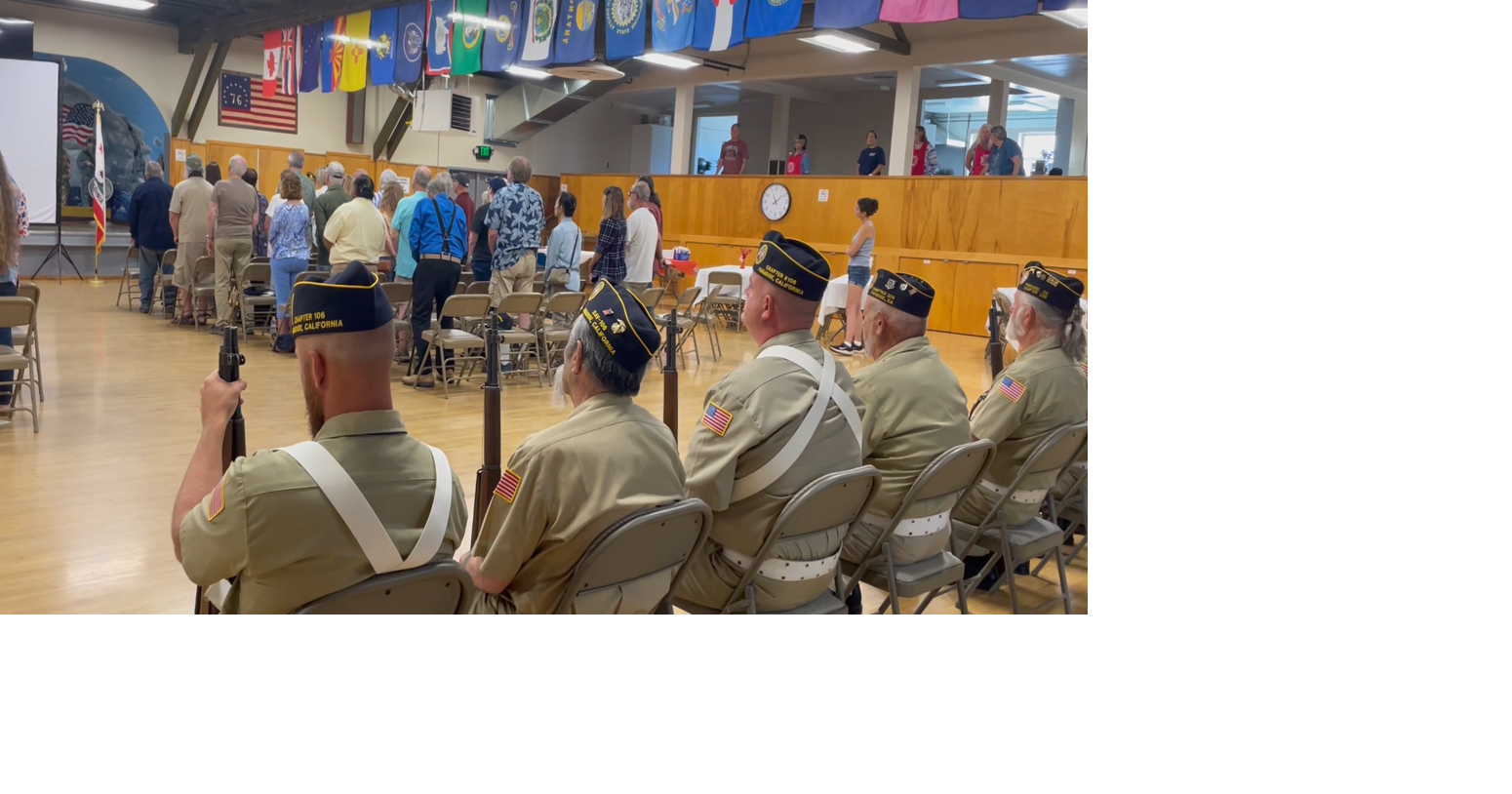 Dozens fill the Paradise Veterans Memorial Hall on Memorial Day | News ...