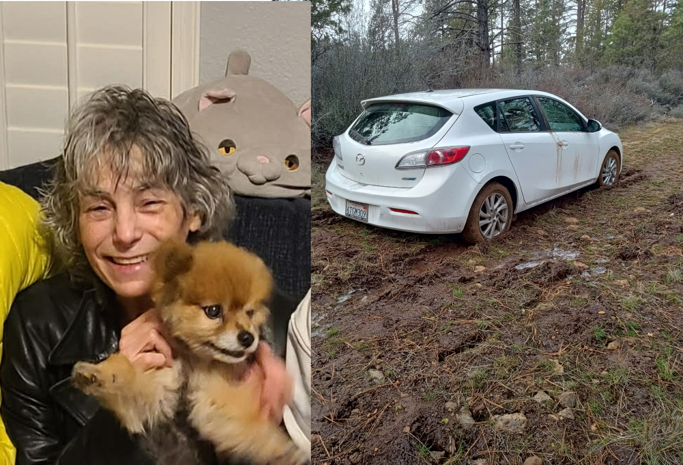 Missing woman Trena Borello's car found near Shasta/Lassen County line ...