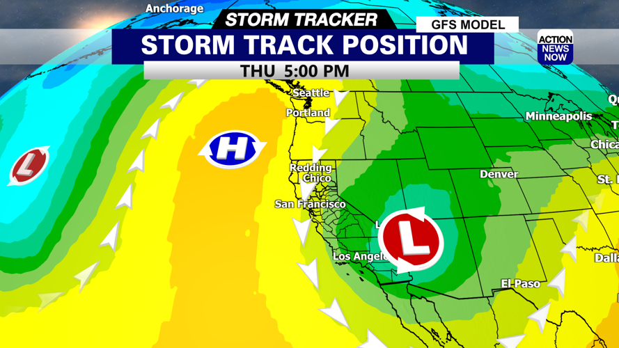Storm Tracker Forecast: Taste of winter and spring this week ...