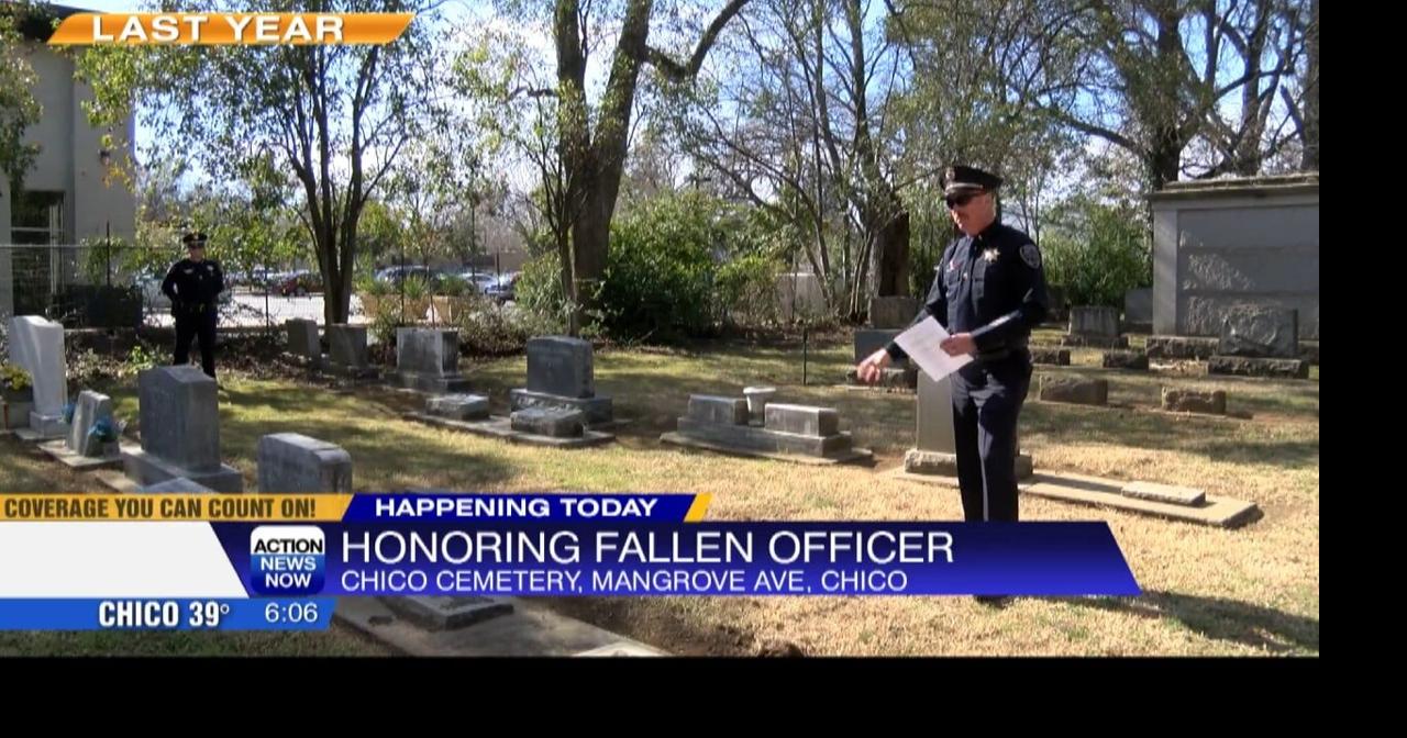 Happening today: A memorial to honor a fallen Chico police officer ...