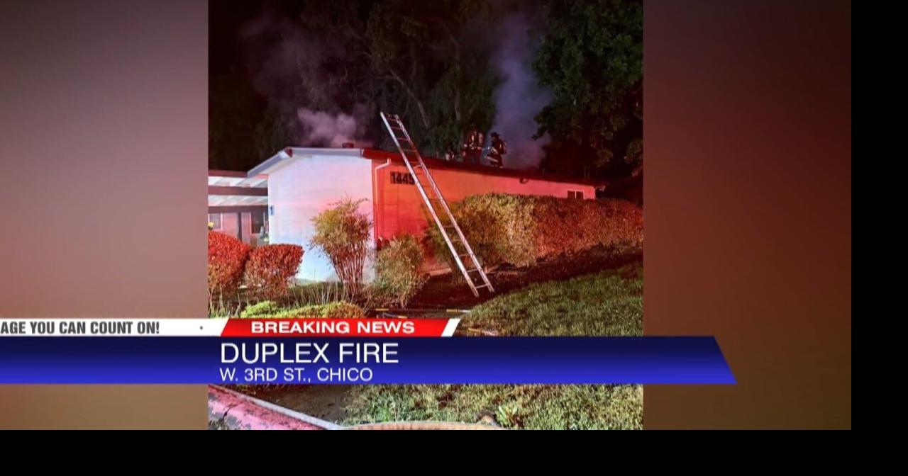 Firefighters battle early-morning duplex fire in west Chico | News ...