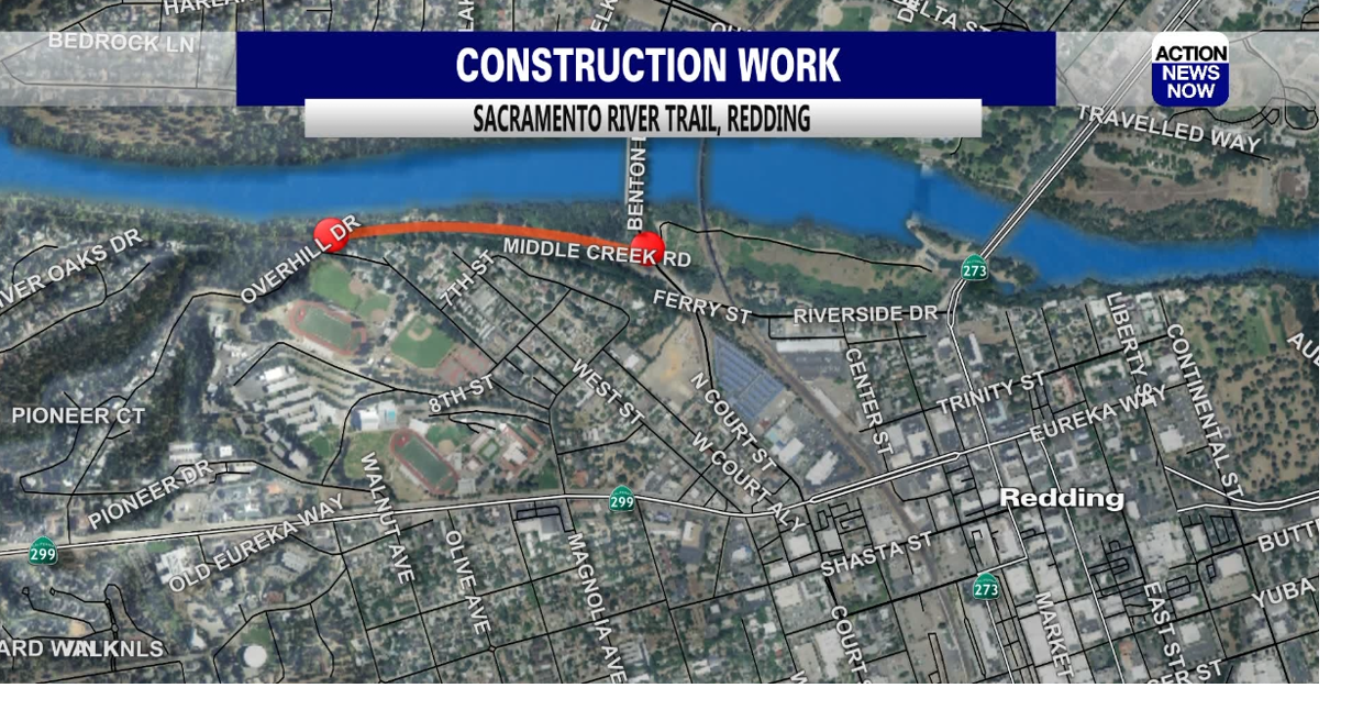 Part of the Sacramento River Trail in Redding to remain closed through ...