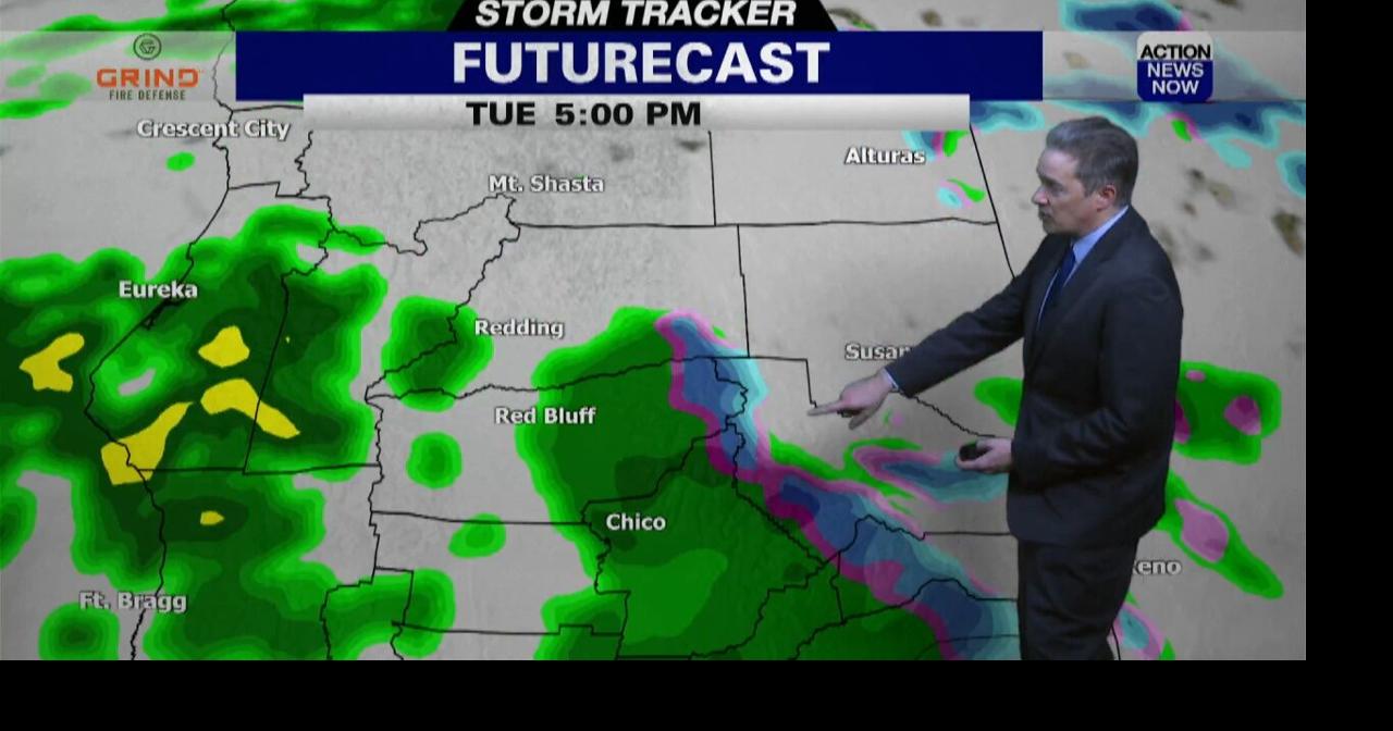 Storm Tracker Forecast - Continued Gray On Tuesday With Light Rain ...