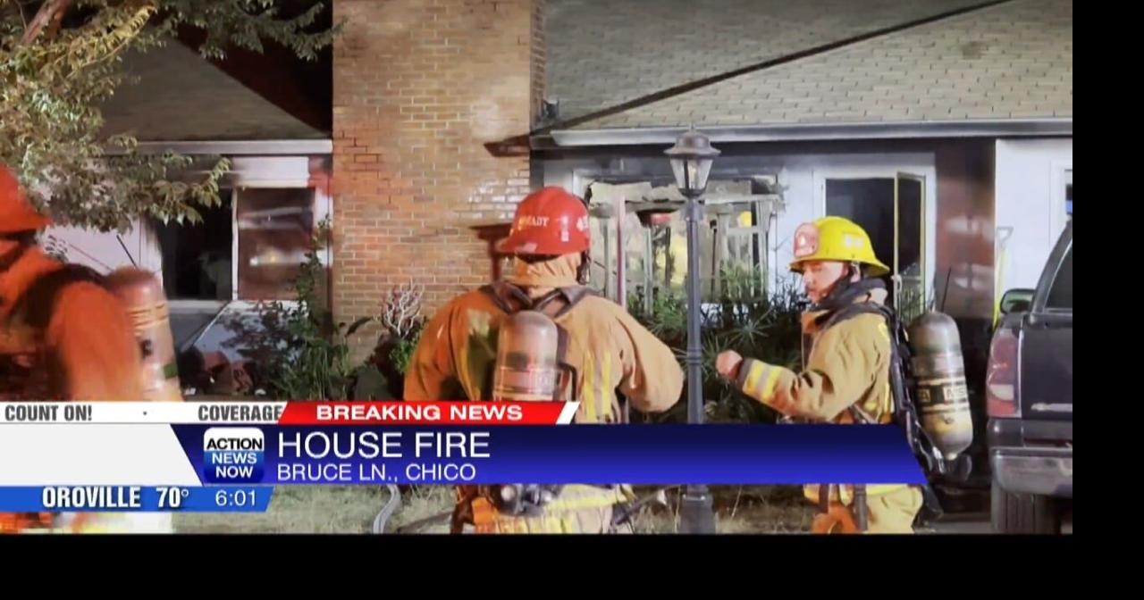CAL FIRE, Chico Fire Department respond to structure fire on Bruce Lane ...