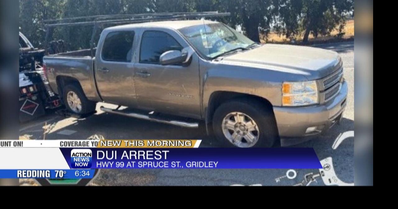 Gridley Police arrest driver for driving under the influence, running ...