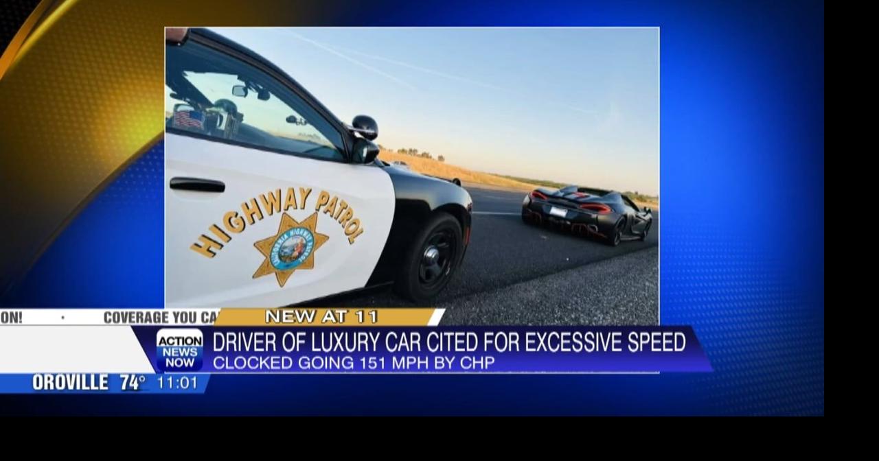 Driver cited after allegedly reaching 151 mph on I-5 in McLaren Spider ...