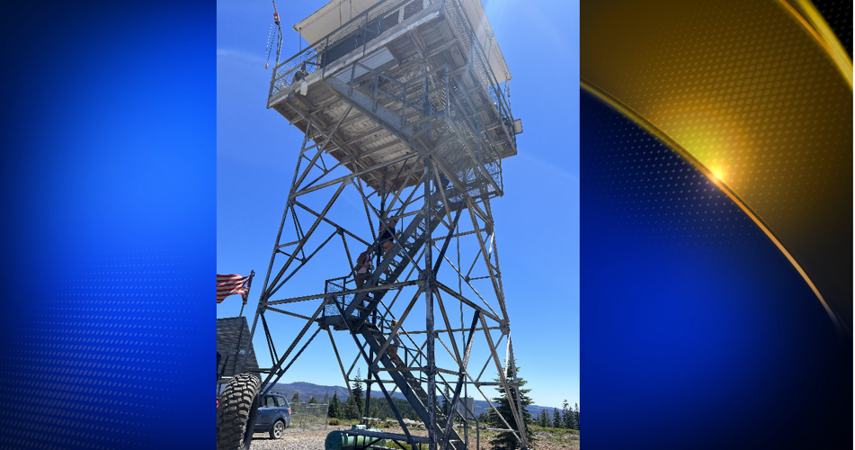Community rallies to save Colby Mountain fire lookout tower in Butte ...