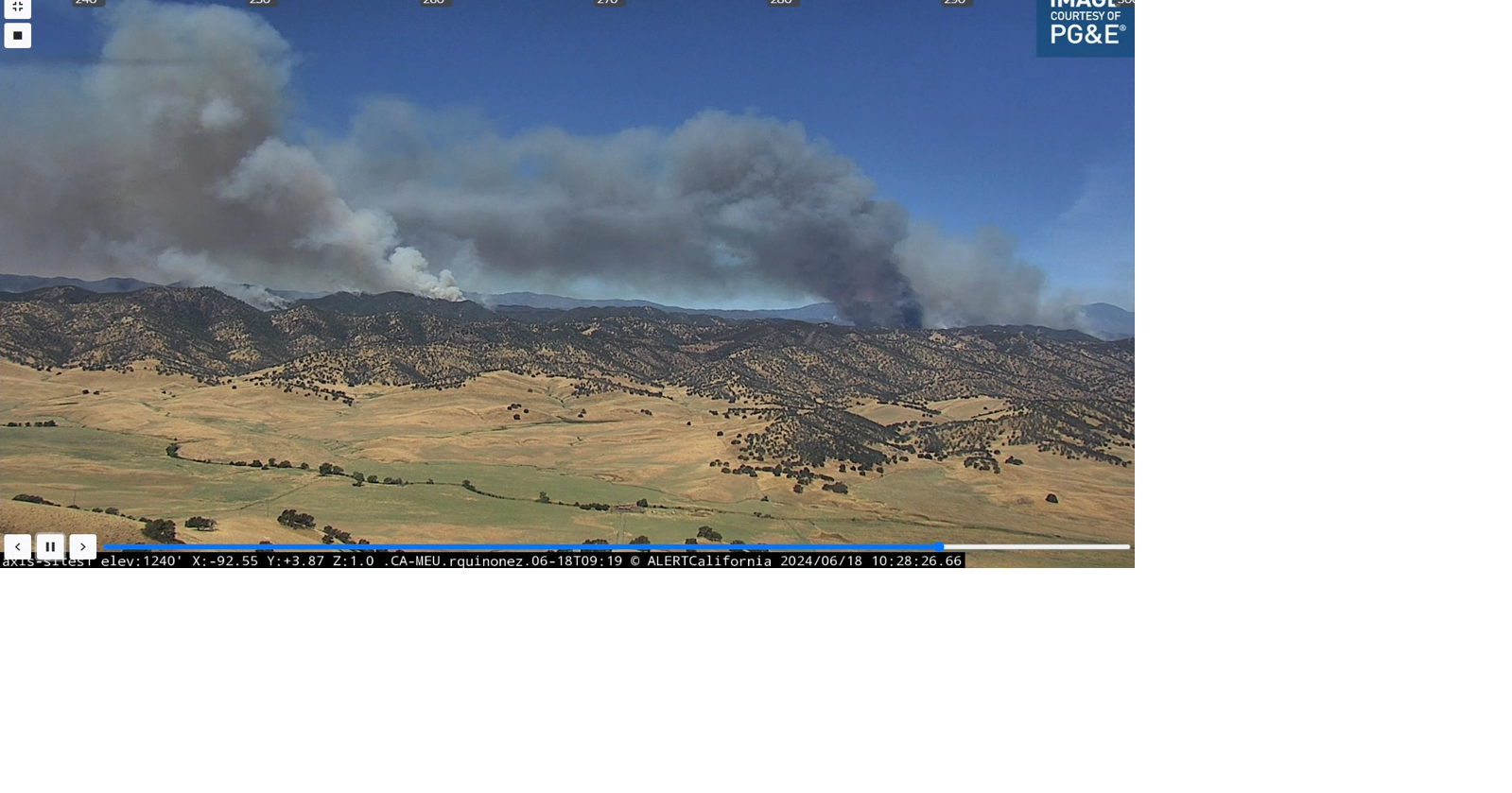Sites Fire: 10,000 acres, evacuation orders in place | News ...