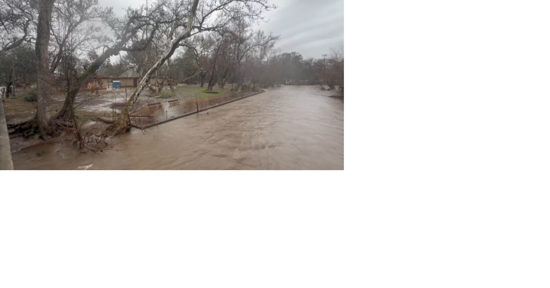 Portions of One Mile, 5 Mile Recreation Area floods as waters of Big ...