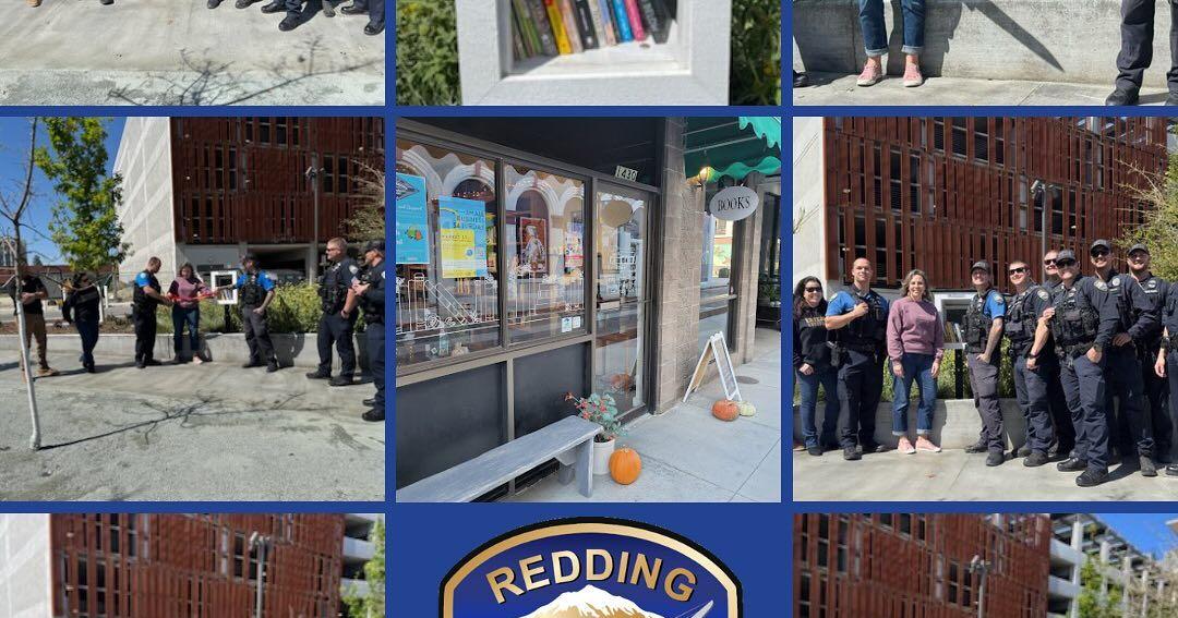 Little Free Library installed at Whistle Stop Park in Downtown Redding ...