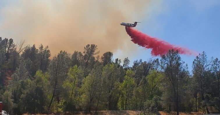 Branstetter Fire in Shasta County, 33 acres, 90% contained | Fire Watch ...