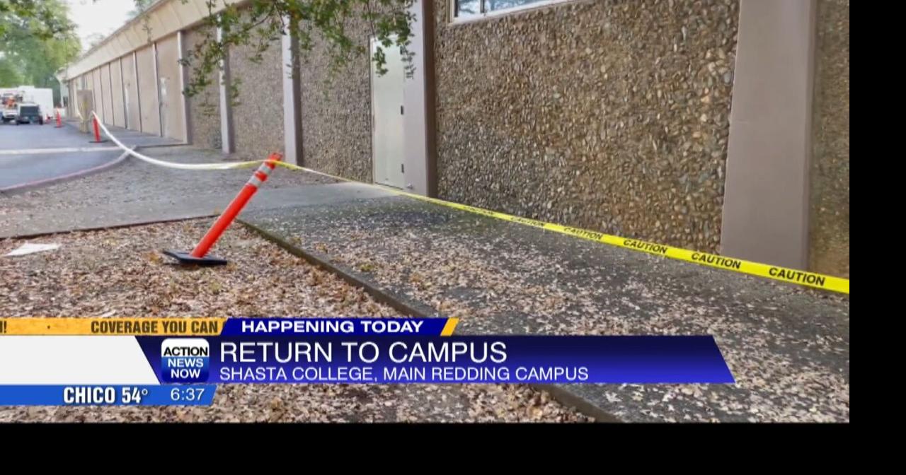 Shasta College's main Redding campus reopens after a broken water line ...