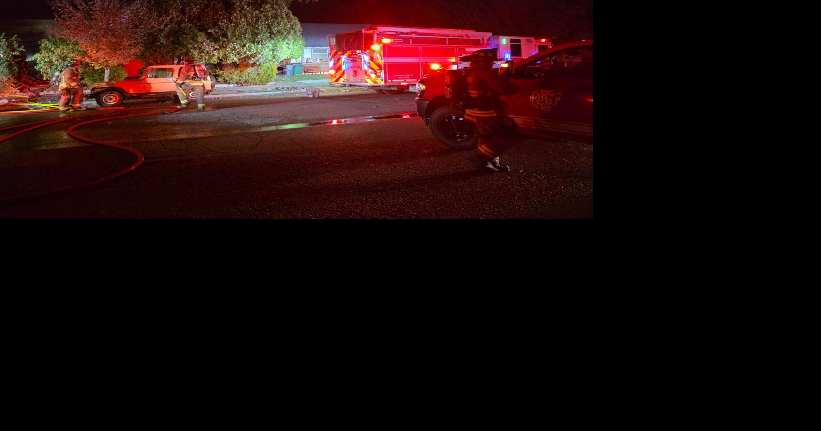 Crews from Red Bluff Fire Department contain structure fire burning on ...