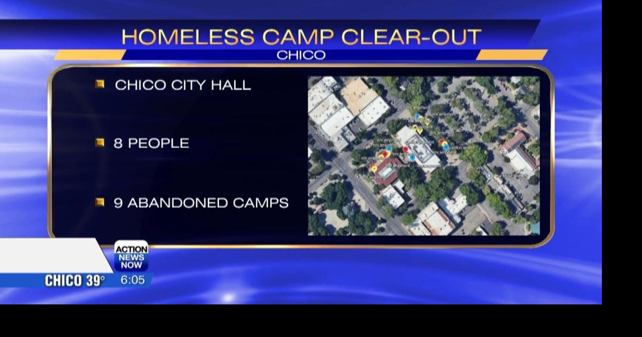Homeless camps to be cleared near Eaton and Cohasset in Chico | Video ...