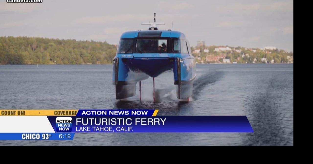 This flying ferry boat may take passengers across Lake Tahoe soon ...