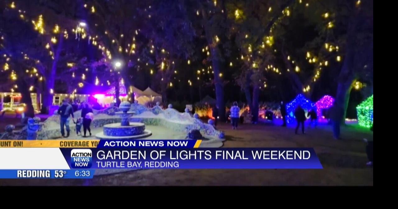 Last chance to see Garden of Lights this weekend | Video ...