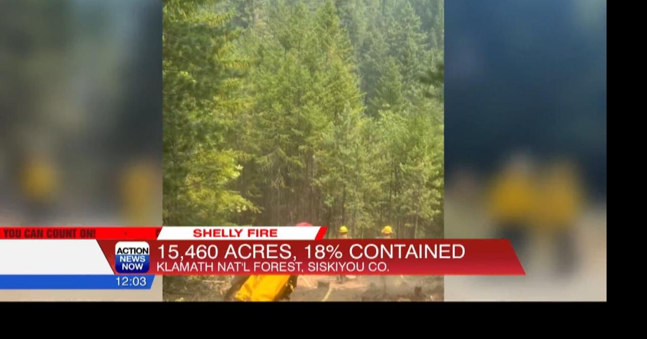 Shelly Fire: 15,460 acres, 18% containment | Video | actionnewsnow.com