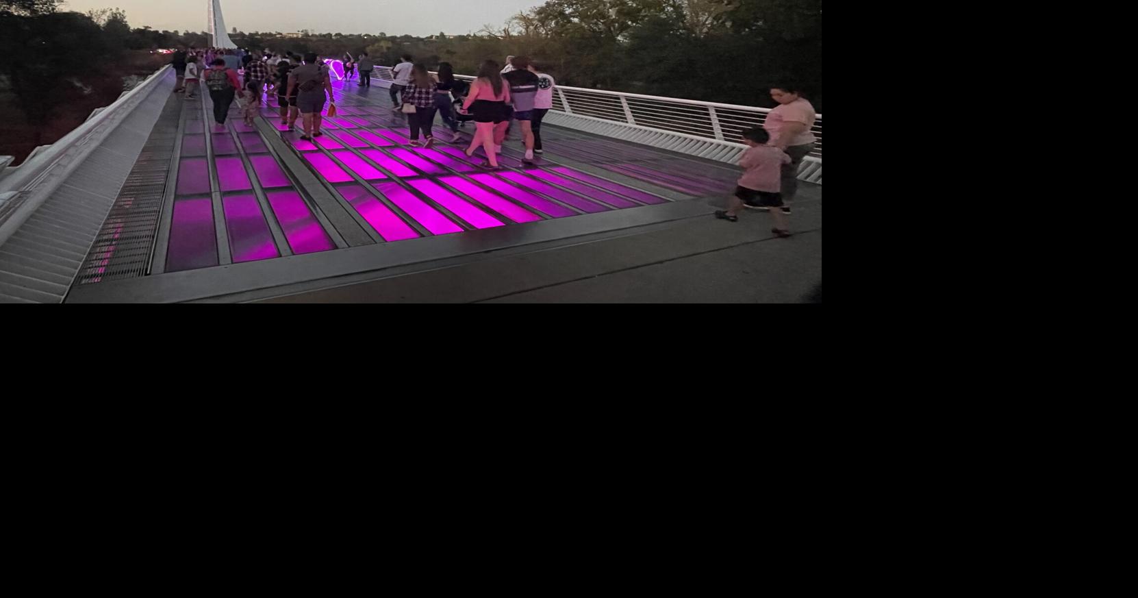 Hundreds visit Sundial Bridge for Nor-Cal Think Pink resource fair ...