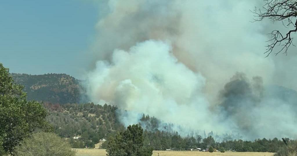Bogus Fire: 200 acres, 0% containment | News | actionnewsnow.com