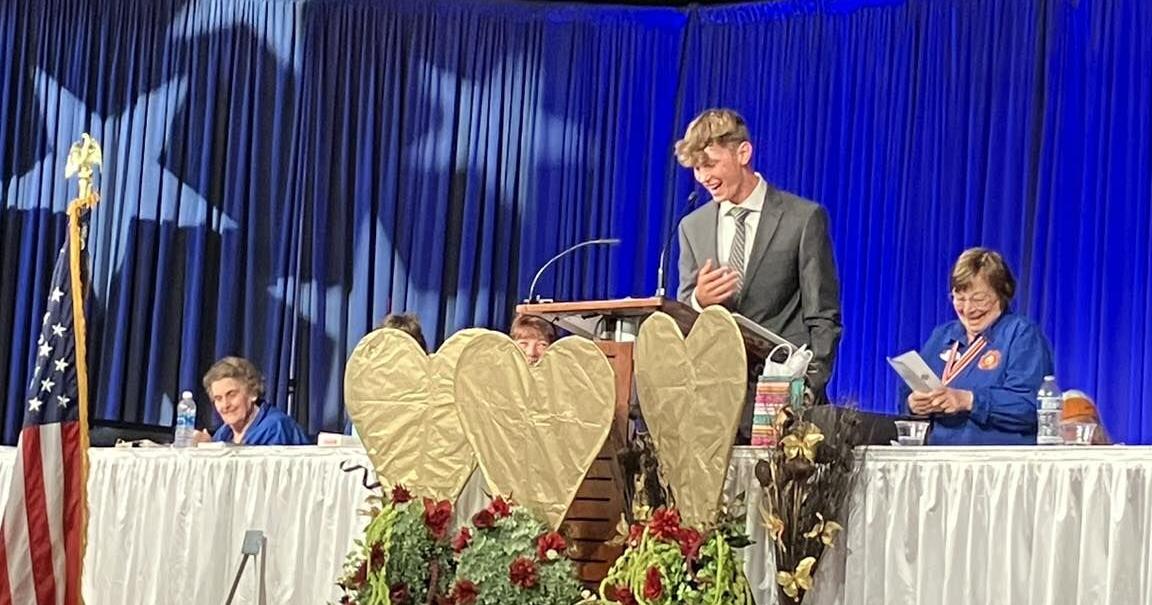 Redding teen Preston Sharp wins national VFW 'Better World Award ...