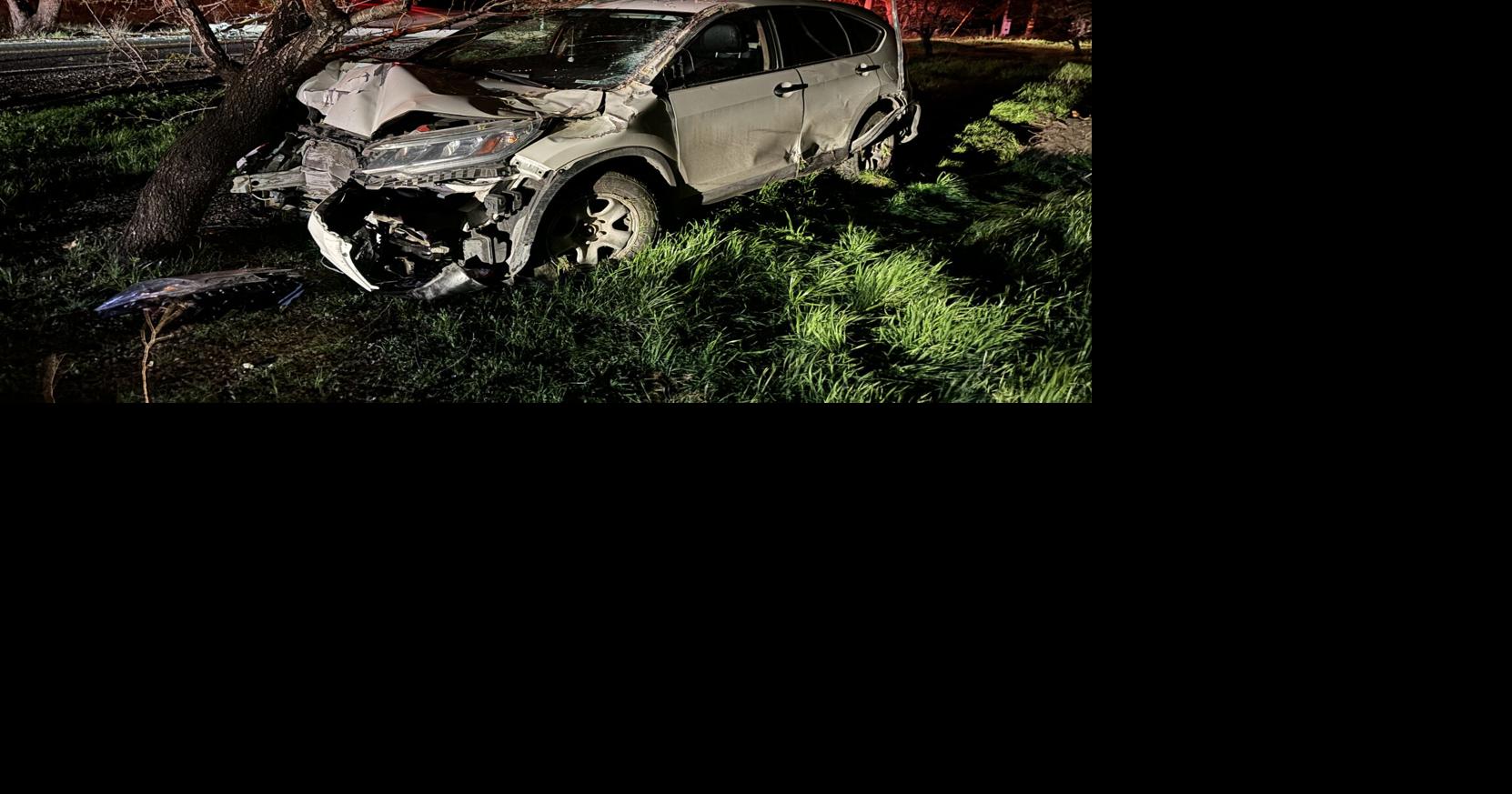 CHP searching for driver after crash knocked out power Friday morning ...