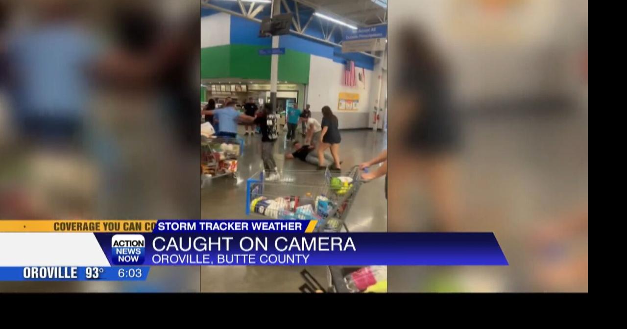 CAUGHT ON CAMERA: A fight broke out at the Walmart in Oroville | News ...
