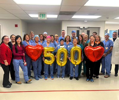 500 heart surgeries milestone at Mercy Medical Center in Redding with ...