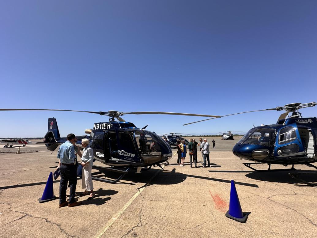 Enloe Health’s FlightCare Program welcomes new helicopter that will ...