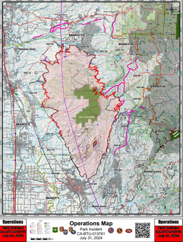 Park Fire: Wednesday night update | News | actionnewsnow.com