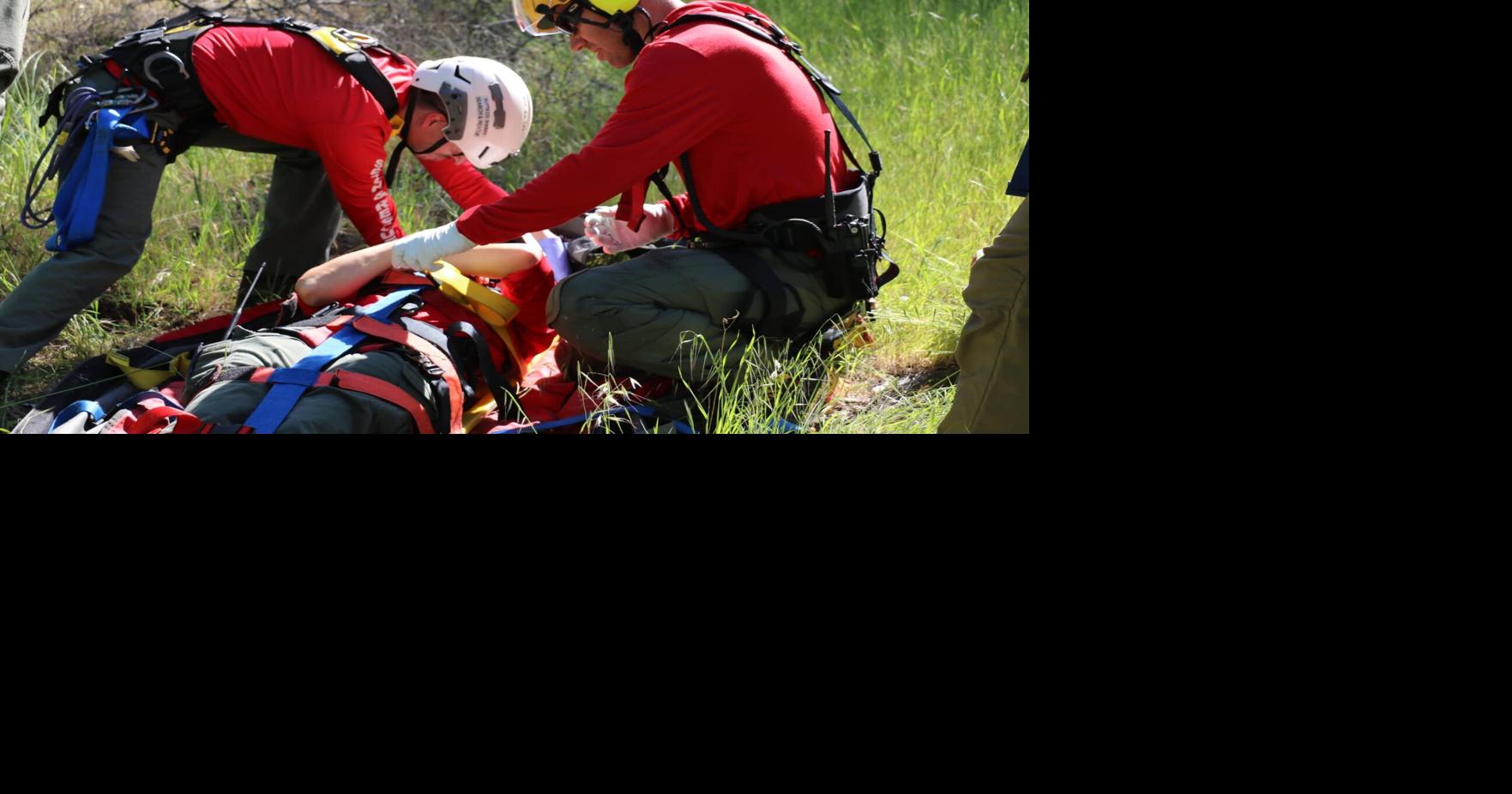 Butte County Search and Rescue conducts mountain bike rescue training ...