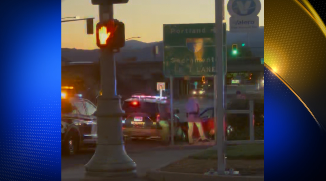 High-speed stolen car chase ends in Redding; two suspects caught | News ...